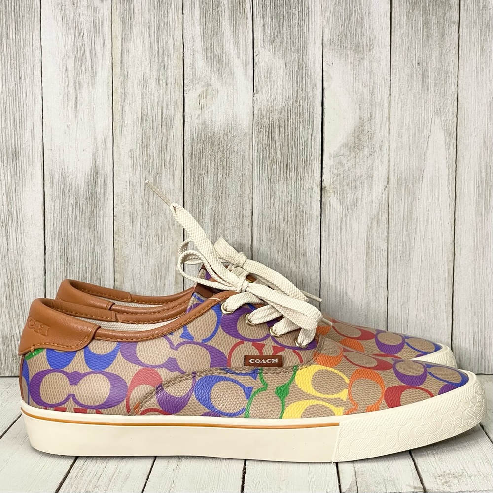 Coach Citysole Skate Pride Collection Rainbow Signatu… - Gem